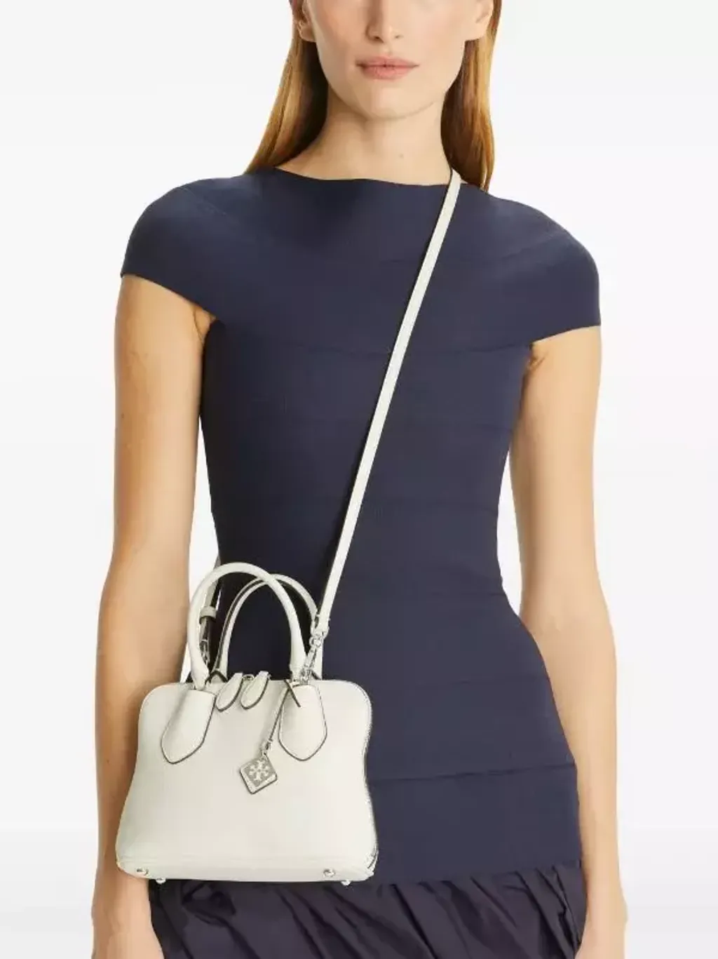 Tory Burch Mini Pebbled Swing Bag – Luxe Paradise