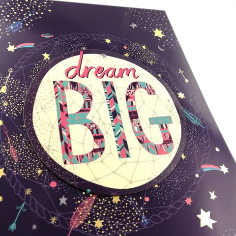 Dream Big Card – OMG Store - Personalised Gifts, Stationery & Paper ...
