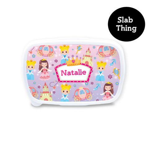 Personalised Kids Lunch Box - Princess – OMG Store - Personalised Gifts ...