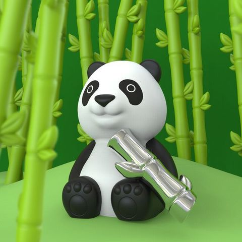 Meta[l]morphose Vectorbox Panda Keyring – OMG Store - Personalised ...