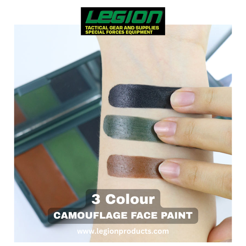 LEGION Camouflage 3 Colour Military Face Paint with Mirror – Legion ...