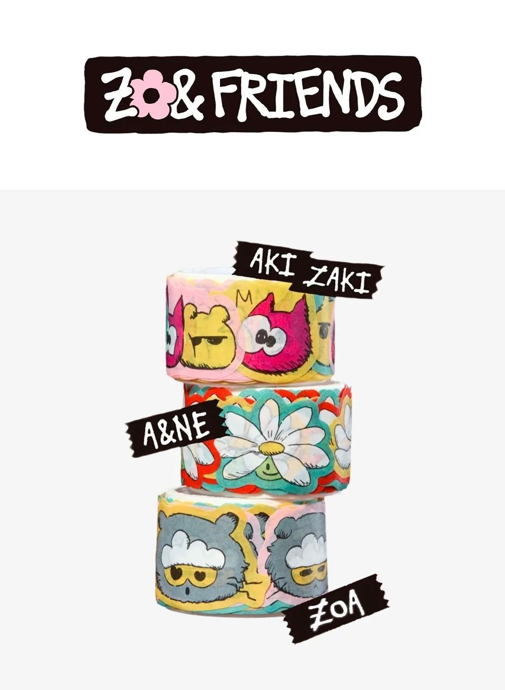 GD聯名- ZO&FRIENDS 周邊 第 2 彈系列 – QOQ.KOREA 韓國代購