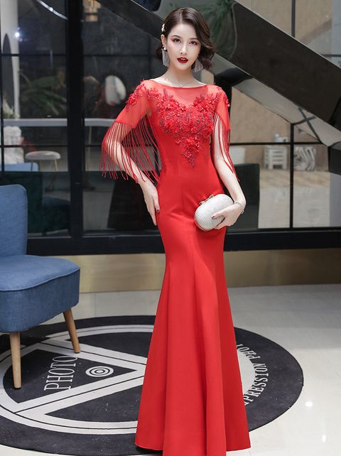 ELEGANT MERMAID DRESS OOTD17460 – OOTD MALAYSIA