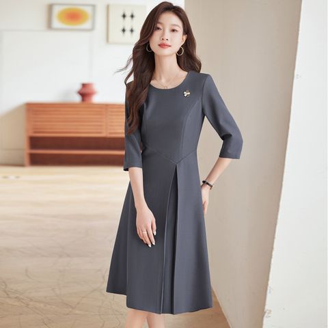 MID SLEEVE OL DRESS OOTD17901 – OOTD MALAYSIA