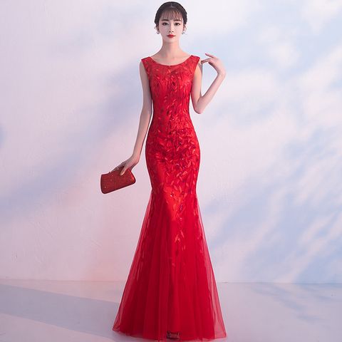 SLEEVELESS MERMAID GOWN OOTD20199 – OOTD MALAYSIA