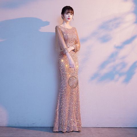 SEQUIN MERMAID DINNER GOWN OOTD16519R – OOTD MALAYSIA