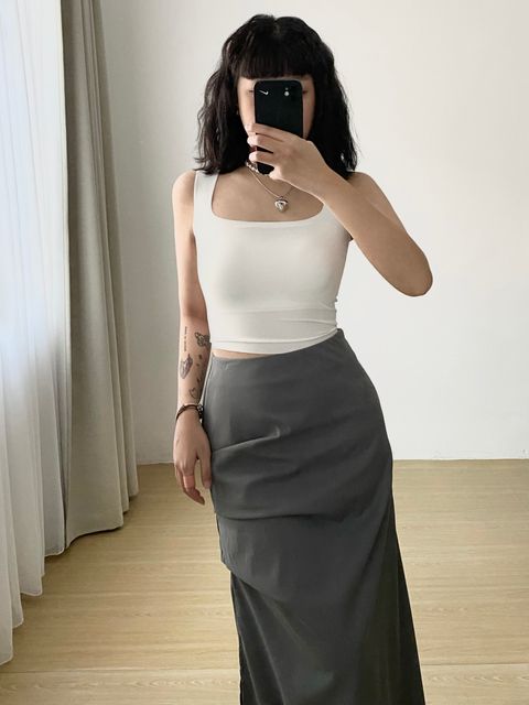 Ice Silk Basic Singlet (White,Black,Grey) – 弄潮儿wét