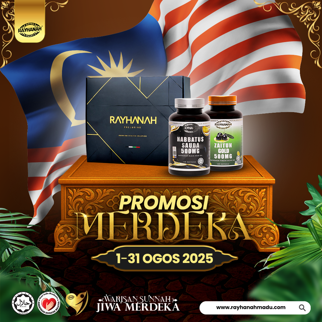 CAMPAIGN MERDEKA - SET EKSKLUSIF RAYHANAH X CGM 120 SOFTGEL (BSO + OOG ...