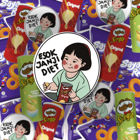Jajan Bundle Cute Stickers by Artomaii