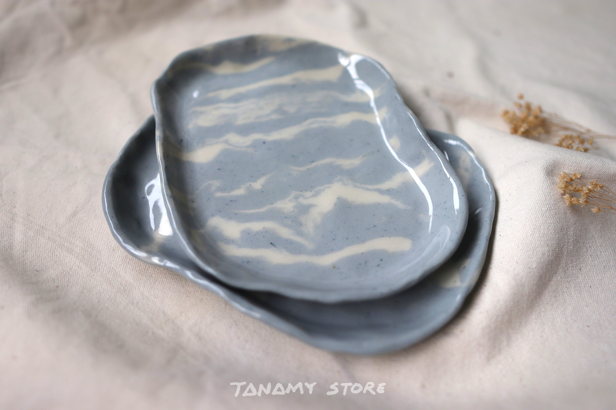 Cloud series - small serving plates – Tanamy Store