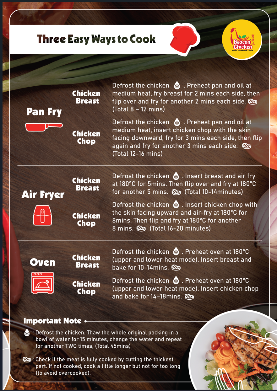 Beacon Seaweed Marinated Chicken Breast (270g±) – Beacon Mart - Healthy ...