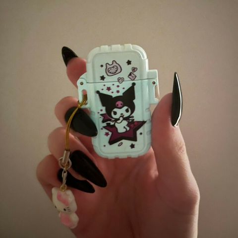 Kuromi Charm Pink Flame Lighter – Cute Blaze