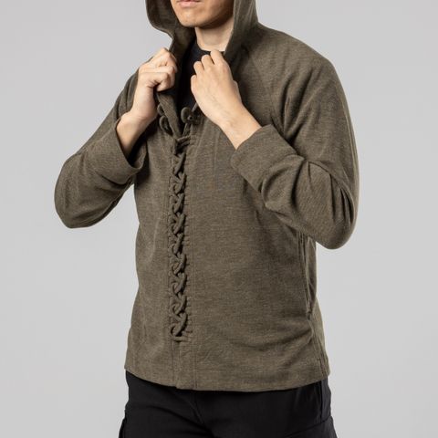 Hoodie Thorough Loops (Olive Green） – FBK Design