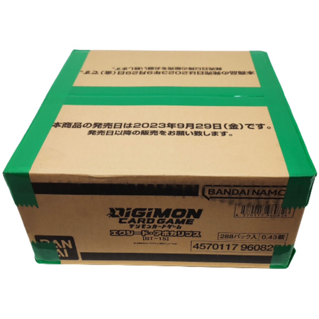 Digimon Card Game BT15 Exceed Apocalypse Booster Box Carton – Toysbar