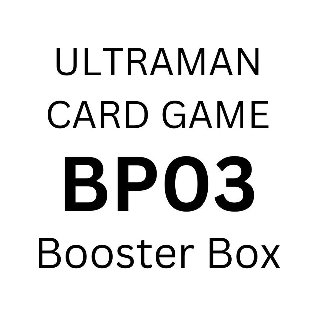 (Pre-Order) Ultraman Card Game English BP03 Shadow of Undying Vengeance Booster Box – Toysbar