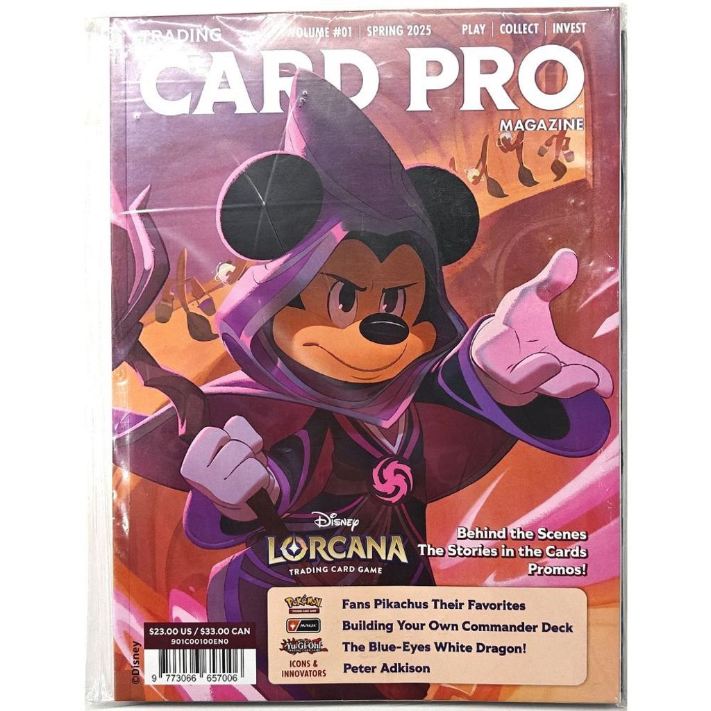 Trading Card Pro Magazine Volume #01 Spring 2025 – Toysbar