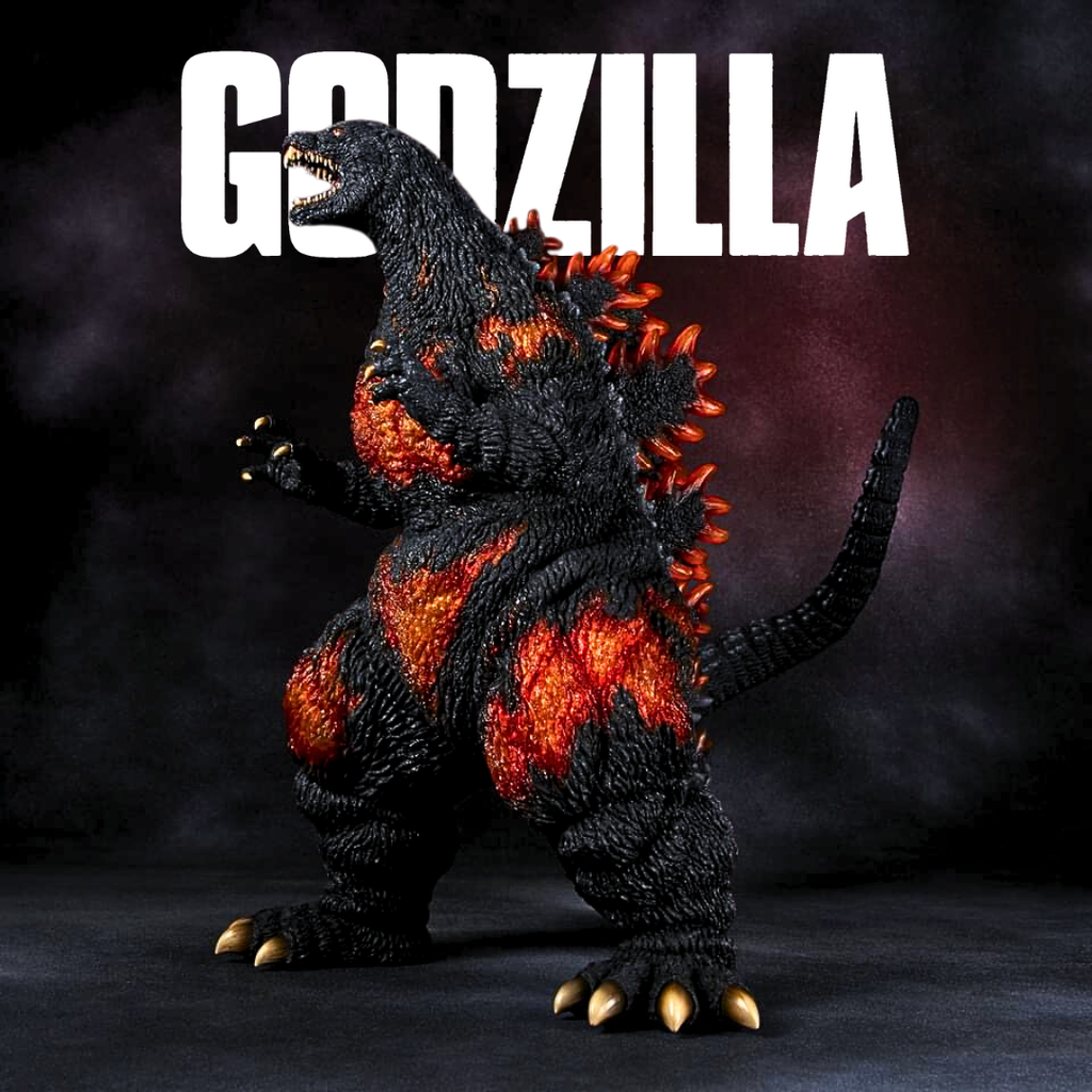 海洋堂 Mega Sofvi系列 哥吉拉（1995） 軟膠 [海洋堂] – 無人島玩具