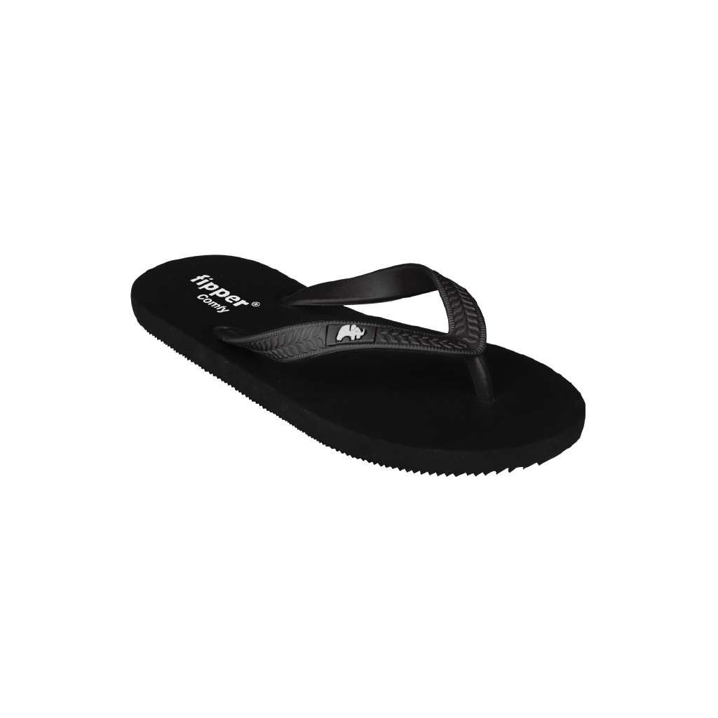 Fipper Slipper Comfy Rubber for Men in Black – Fipper Official Store