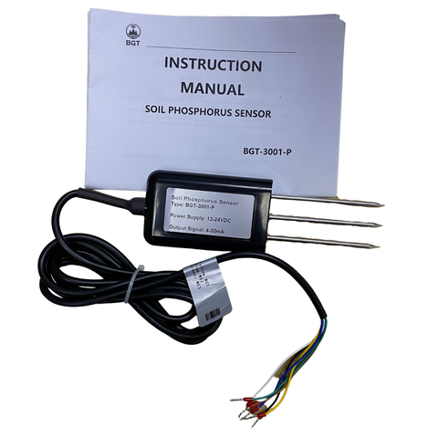 BGT-3001-P Soil Phosphorus Sensor with 1.25m cable with output 4-20 mA – SURESERV Engineering ...
