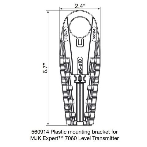 MJK Hydrostatic Level Sensor Mounting Bracket – SURESERV Engineering ...