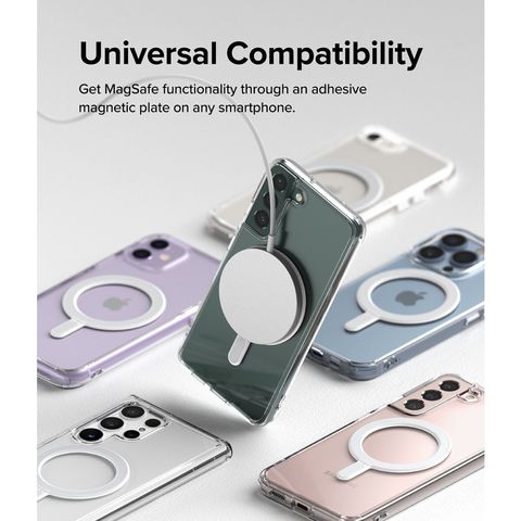 RINGKE® MAGNETIC PLATE for MagSafe Accessories Universal Adhesive ...