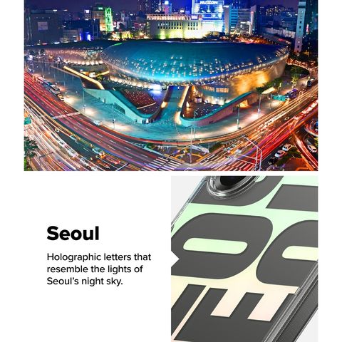 RINGKE® FUSION DESIGN Holographic Samsung Galaxy S25 Ultra Seoul Design ...