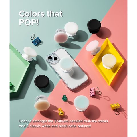 RINGKE® TOK Colors POP Phone Grip with Enhanced Grip & Stability ...