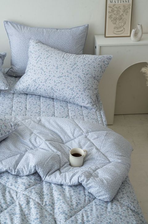 (厚款四季被)S18141SH 燦爛夜空 超細纖維 聚酯纖維 2個顏色2個尺寸(SS/Q)(글로리 차렵) – KoreaBedding 韓國棉被