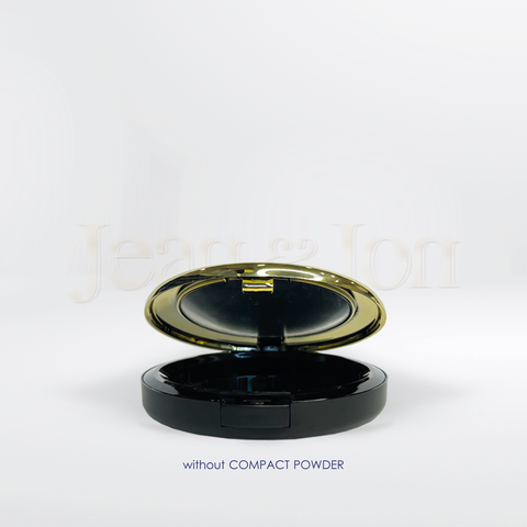 Round Chrome Gold with Black Body Compact Casing | 10g – Jean & Jon