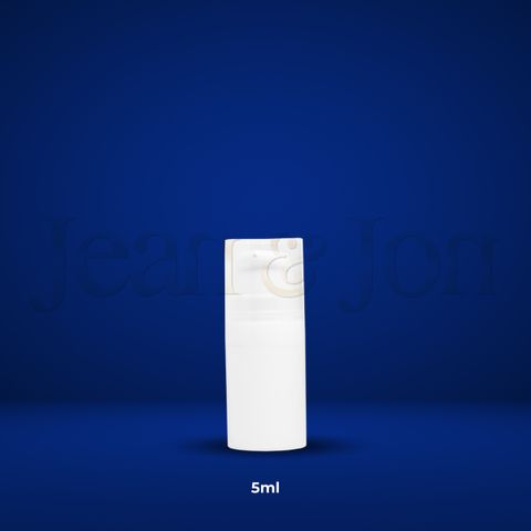 Mini White Airless Pump Bottle – Jean & Jon