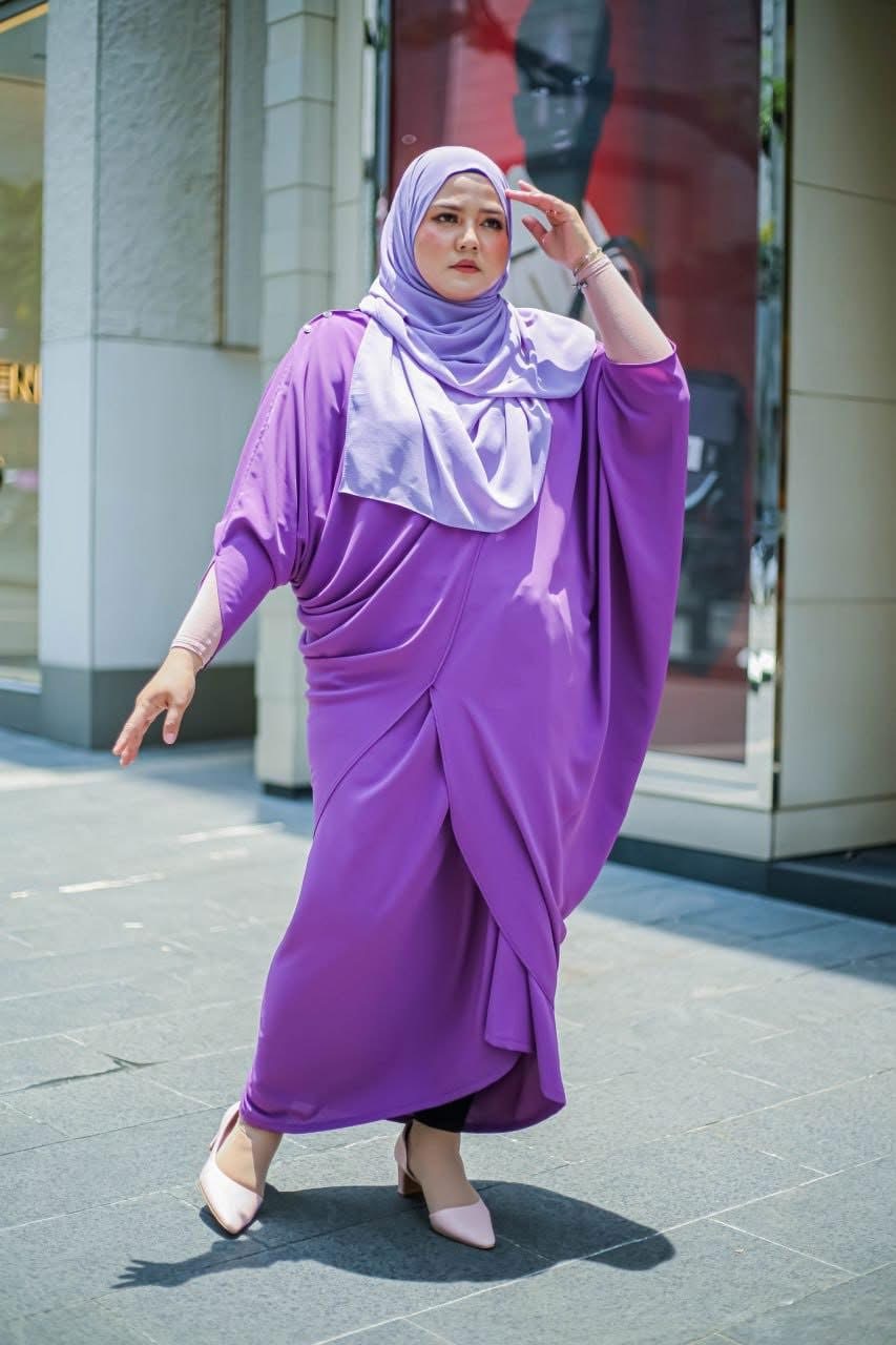 Natalia Royal Kaftan - Cyber Grape – KARABUM