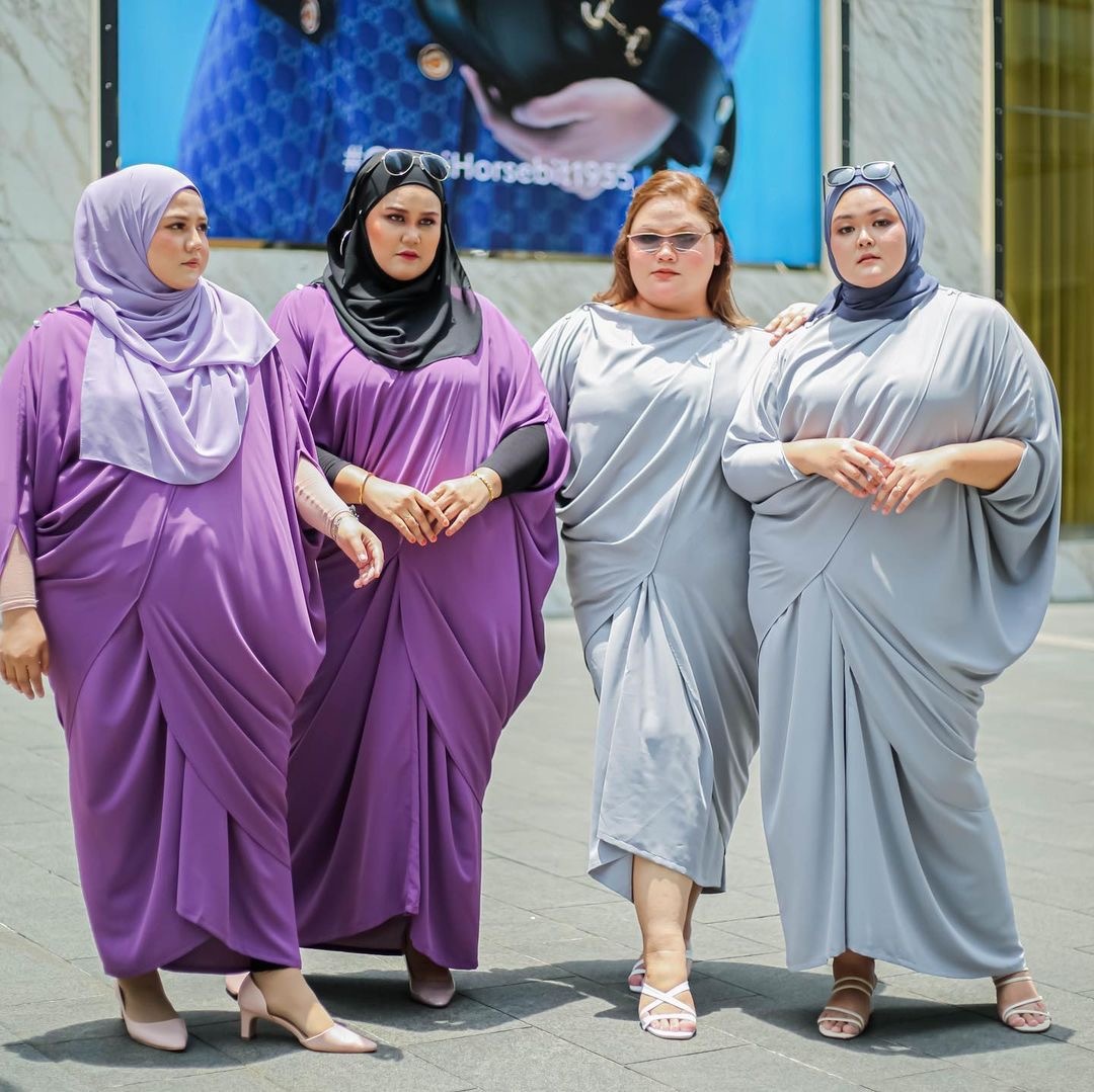 Natalia Royal Kaftan - Cyber Grape – KARABUM