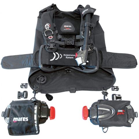 Mares Hybrid Pure BCD with MRS Plus Weight Pockets – CORAL DIVE STORE
