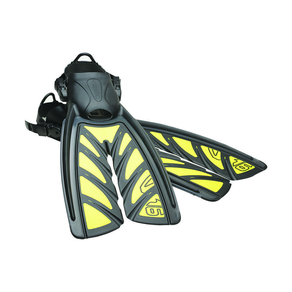 Oceanic V-16 Vortex Split Fins – Coral Dive Store- Store for scuba ...