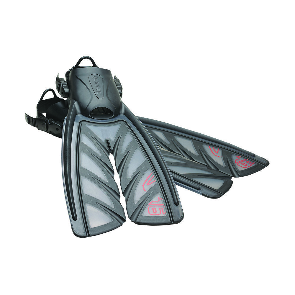 Oceanic V-16 Vortex Split Fins – Coral Dive Store- Store for scuba ...