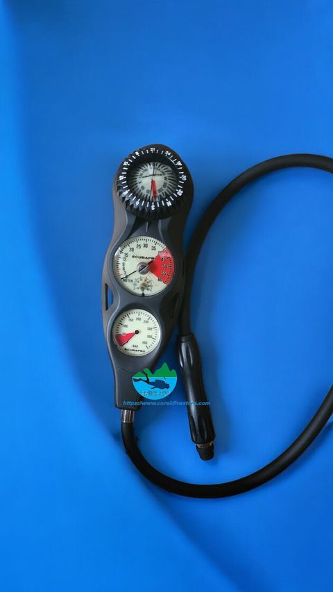 Scubapro Analog 3 Gauge Console – CORAL DIVE STORE