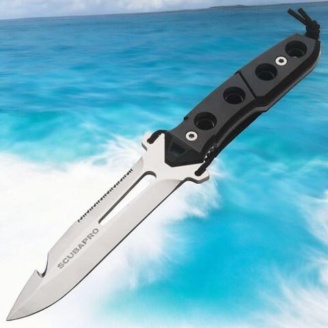 Scubapro TK15 knife. knife for scuba diving with marine steel grade ...