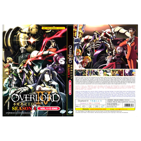Overlord Season 4 English Dub
