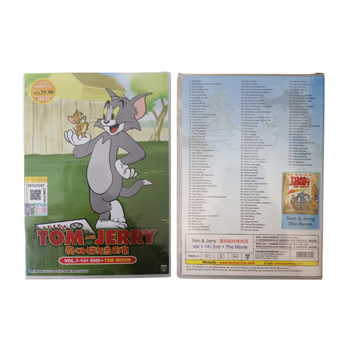 DVD Tom And Jerry - Complete TV Series *English Dubbed* *SKCT-210923324 ...