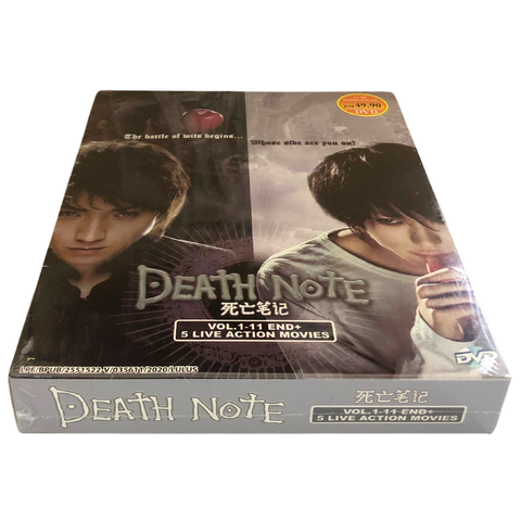 DVD Death Note Vol.1-11END+5 Live Action Movies *SKCT-16072415 ...