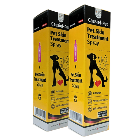 Cassiel Pet Skin Treatment Spray 60ml (EXP DATE: 19/09/2027) *SKCT ...