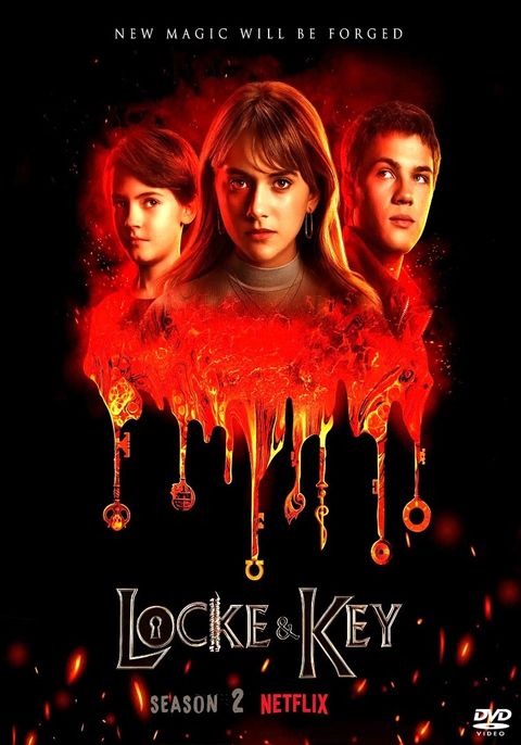 DVD Locke & Key S1-3 - Price For One Volume (Please refer to the listed ...