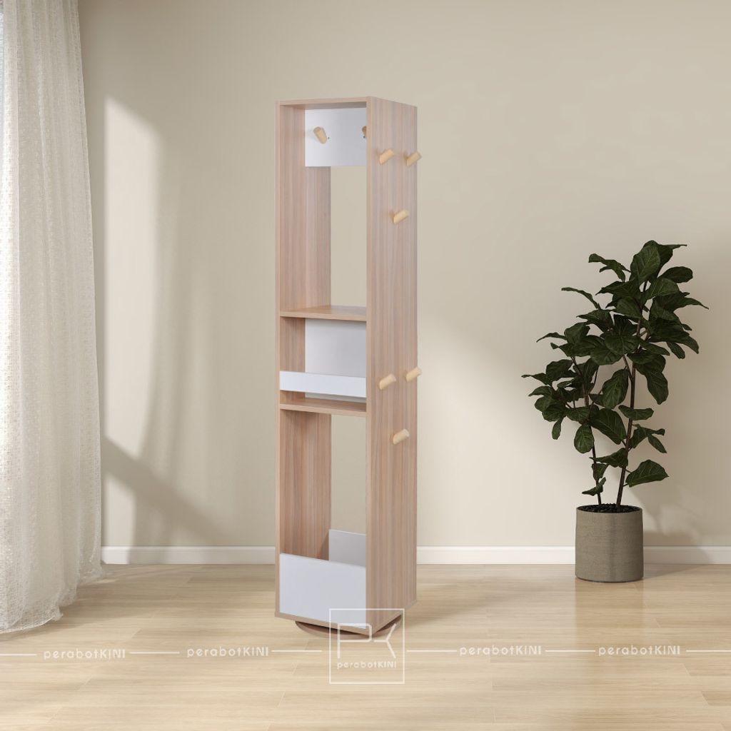 Elmo 360 Degree Stand Mirror with Hook Hangers (SD400-E+W) – Perabot Kini