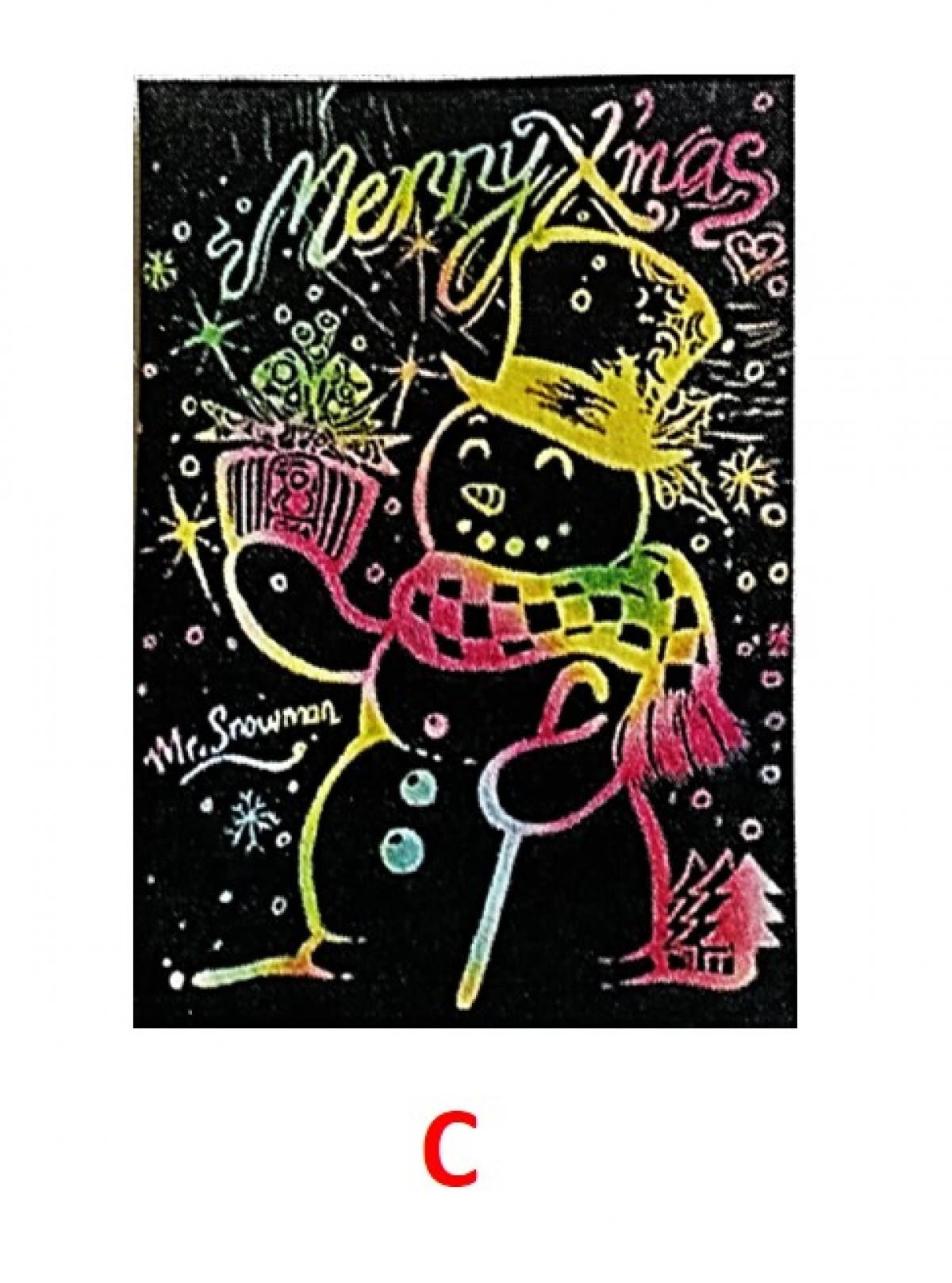 Scratch Art - Christmas – Xuen - Bringing back the joy to kids