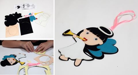 Xmas Felt Deco Hanger – Giggle Bundle