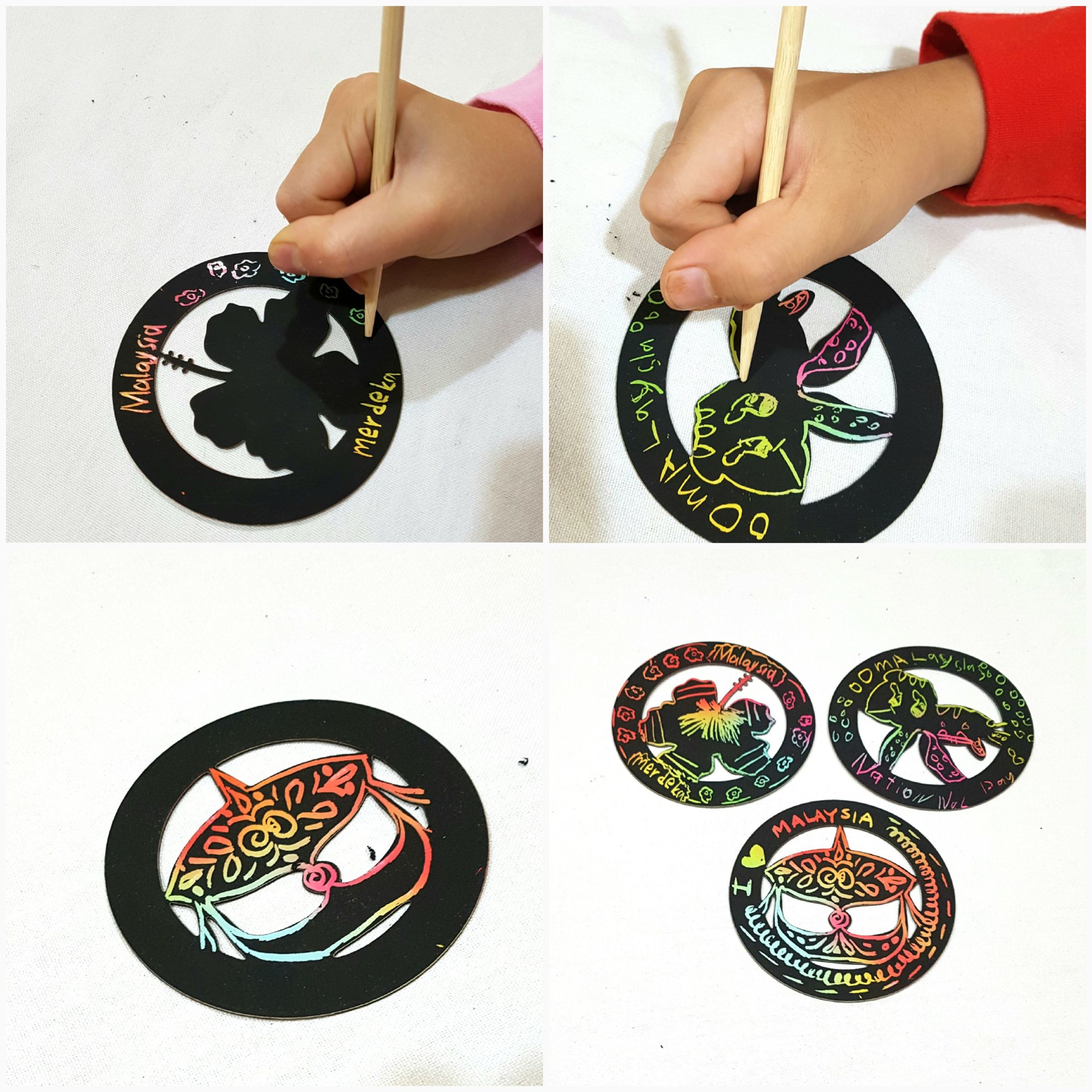Scratch Art - Merdeka Magnet/Bookmark – Xuen - Bringing back the joy to ...