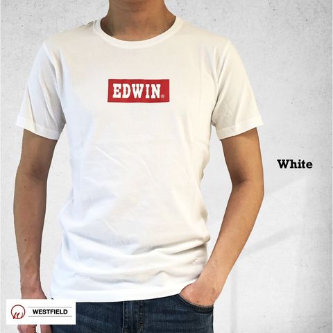 EDWIN MEN'S LOGO T-SHIRT ( 7480 1639 ) | Baju T-shirt – Westfield Malaysia