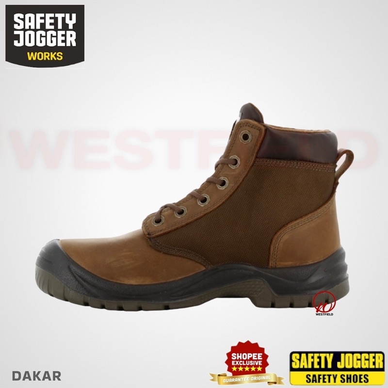 Safety Jogger Men’s Comfort Safety Boots Shoe - Dakar – Westfield Malaysia