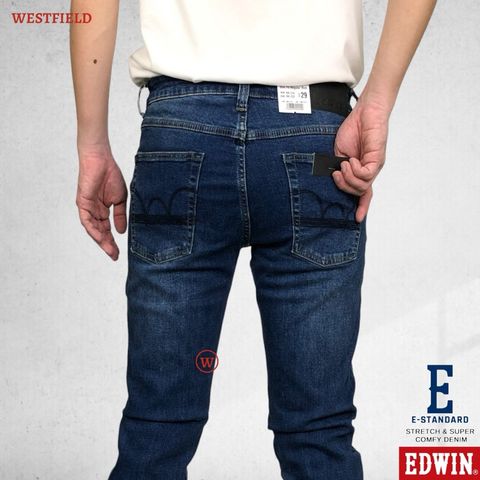 🔥[Black Thread] EDWIN® E-Standard® Men’s 506 Black Label Slim Fit Jeans ...