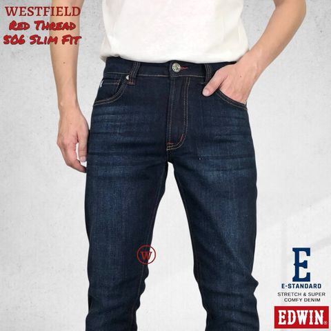 🔥New Red Thread🔥 EDWIN® E-Standard® Men’s 506 New Vintage Stretchable ...